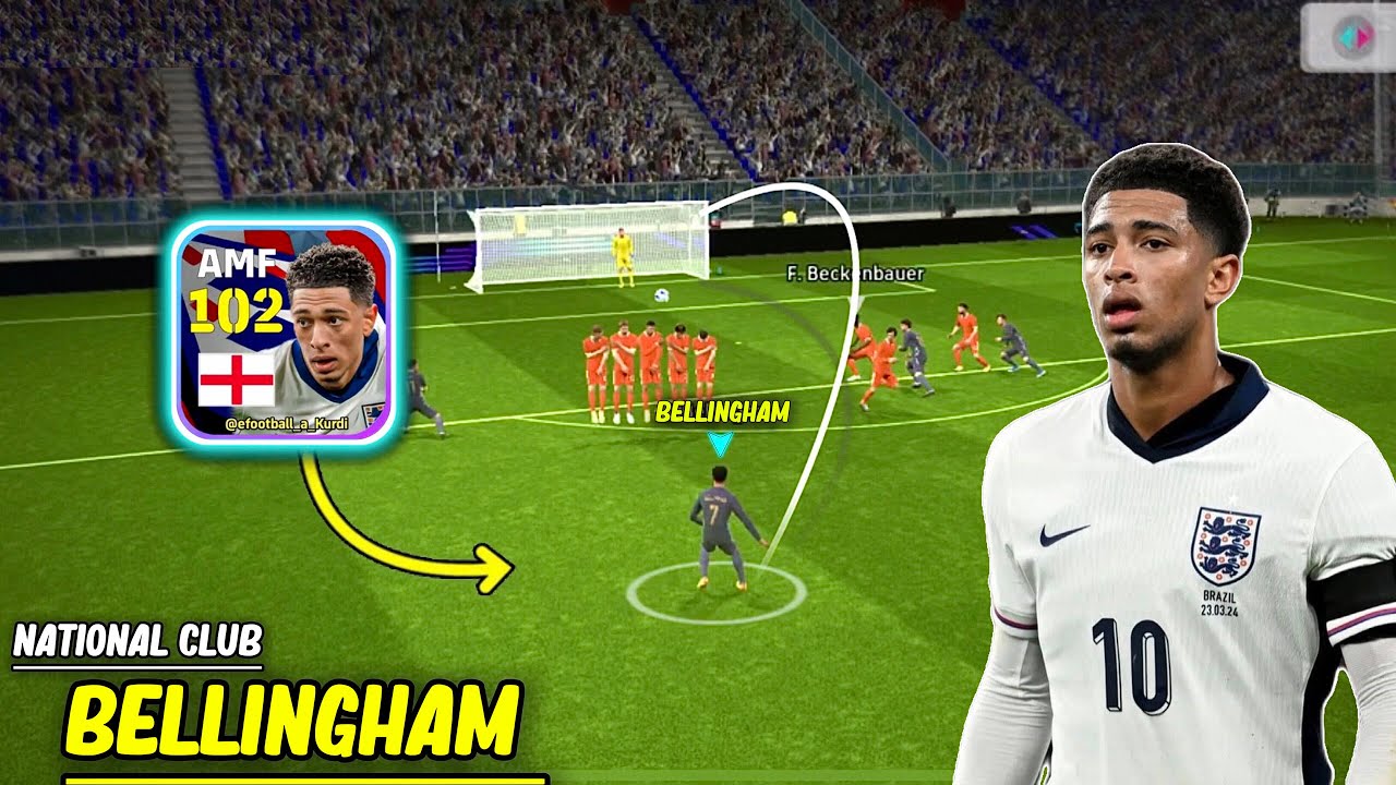 Review BELLINGHAM 102 National Club Card - Dribble - Skills - Goals ...