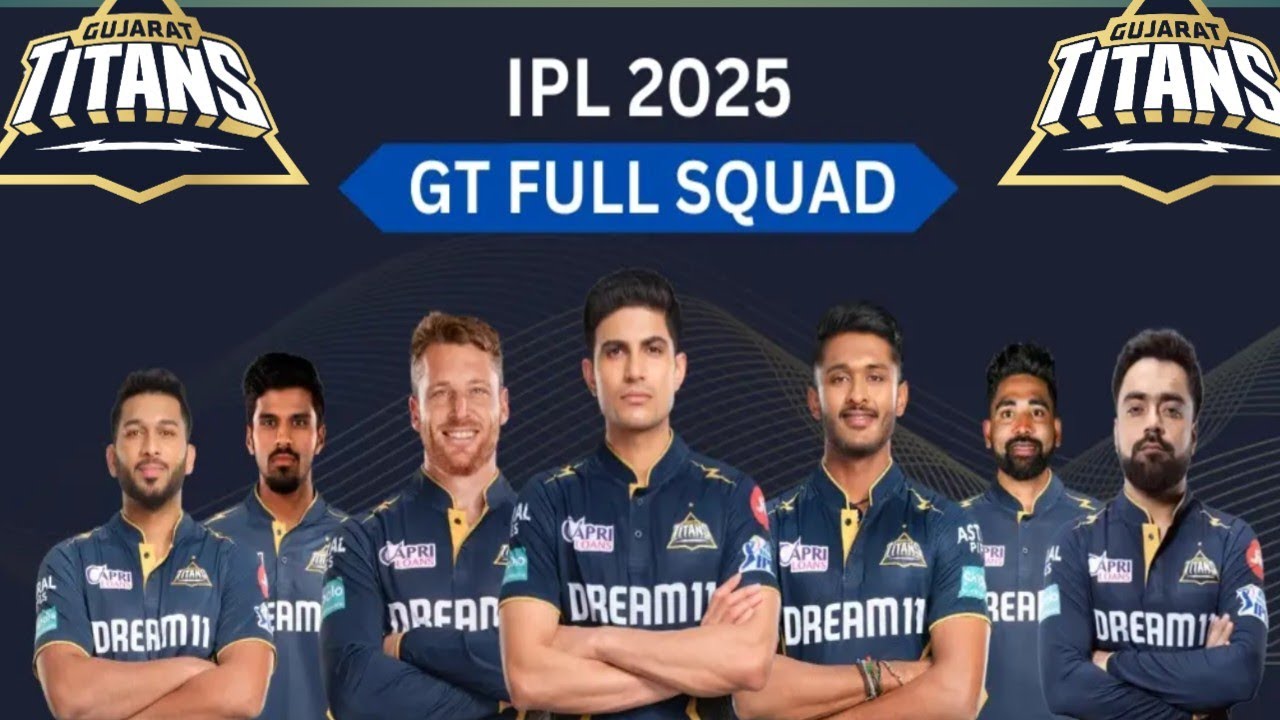 GT full squad information ||IPL 2025 GT full information #video # ...