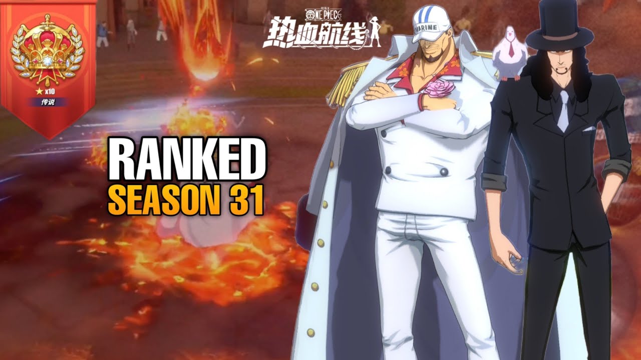 🔥TIER LEGEND LEVEL ‼️PVP RANKED SEASON 31 GAMEPLAY #13 - One Piece ...