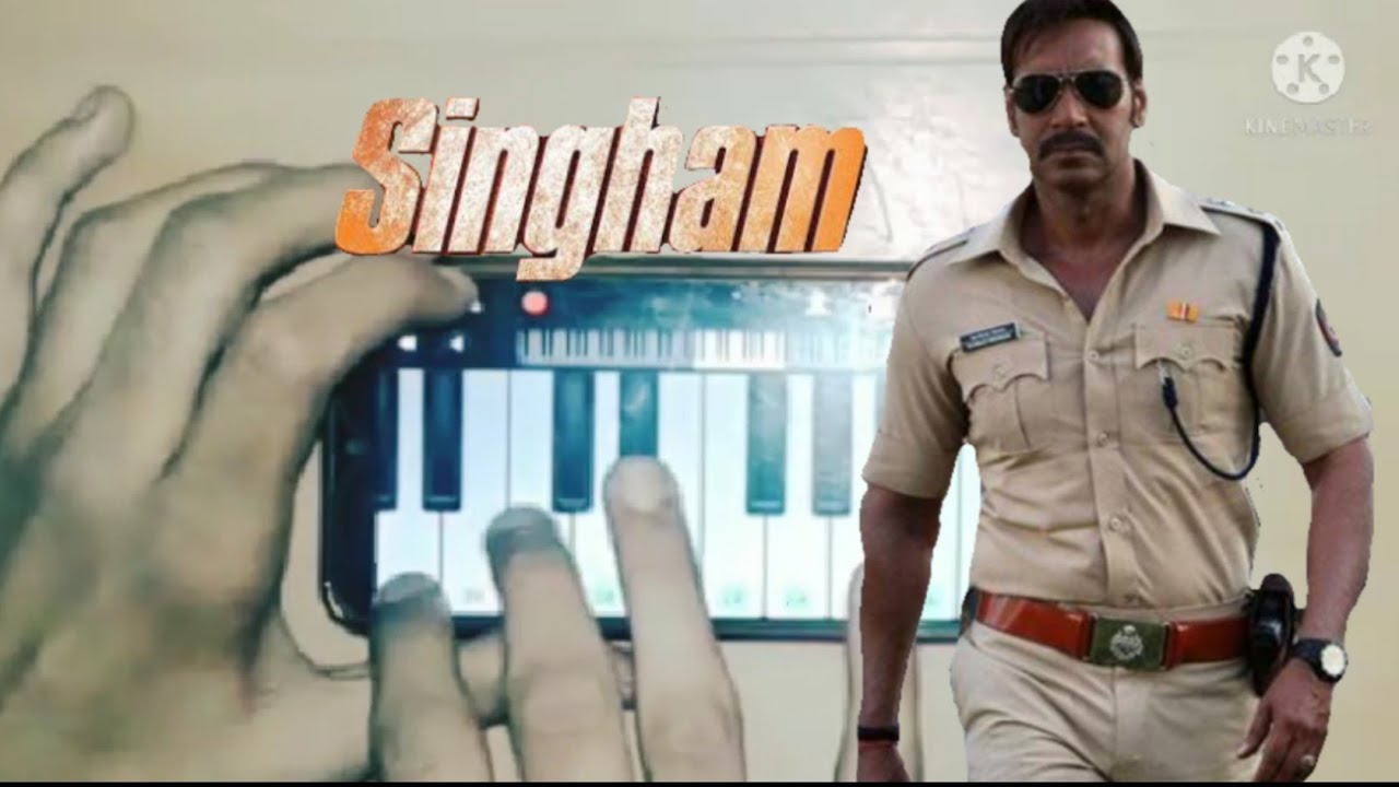 Singham Tittle Song || Singham Intro Cover By Piano Galaxy. - YouTube