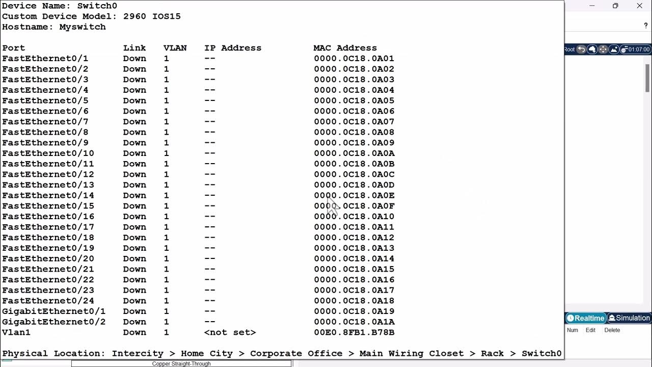 Cisco Switch Basic Configuration - YouTube