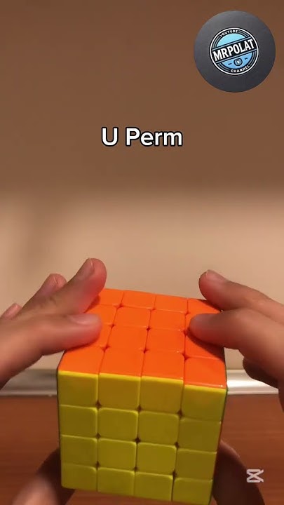 2 Perm Algorithm #rubikscube #fitcuber #cubing #tutorial - YouTube
