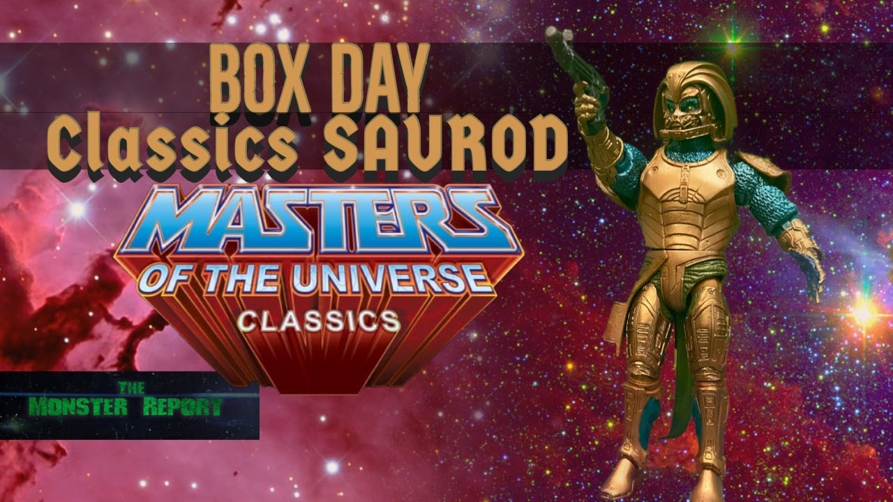 MOTU Classics: Saurod [New Figure Unboxing and Review] - YouTube