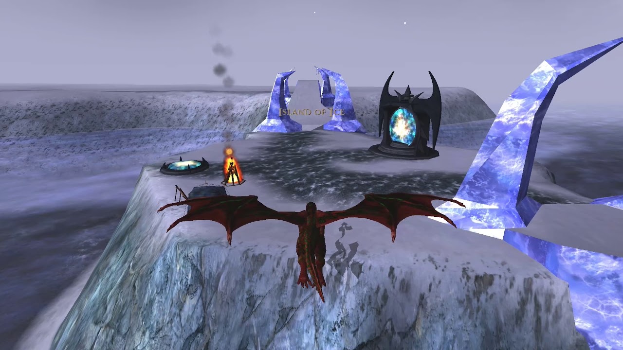 Istaria - Dragon flying over frozen wastes. Pt.7 - YouTube