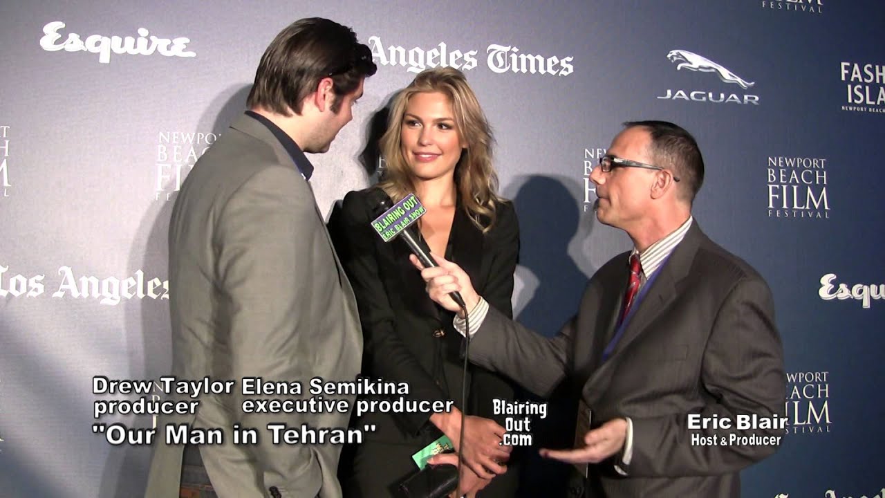 NPBFF 2014 Drew & Elena talk w Eric Blair "Our Man in Tehran" - YouTube