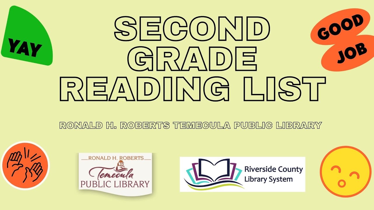Second Grade Reading List - YouTube