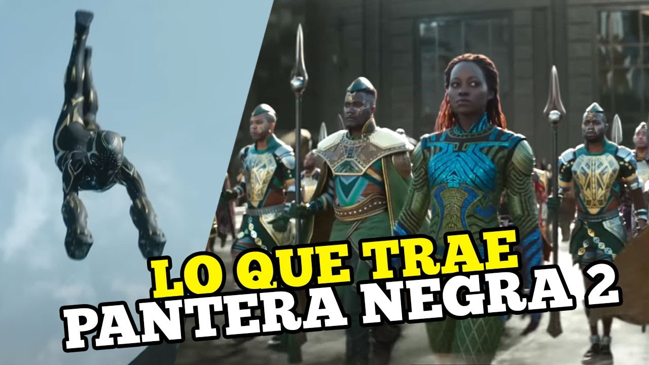 TODO lo que nos trae la nueva entrega de PANTERA NEGRA - YouTube