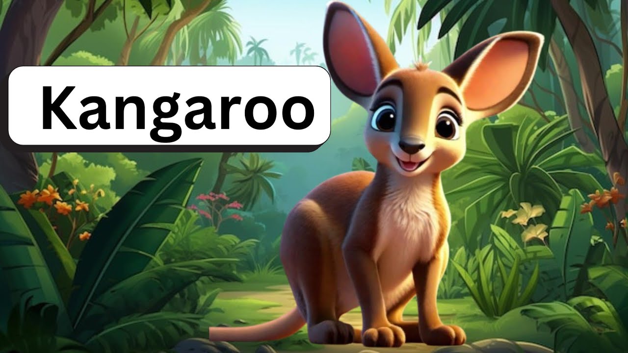 Kangaroo Hop #kids learning #kids song #learnwithkids - YouTube