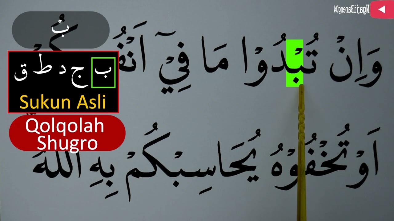 Mengurai Tajwid Surah Al Baqarah Ayat 284 Bag 1 Artinya Cara Baca