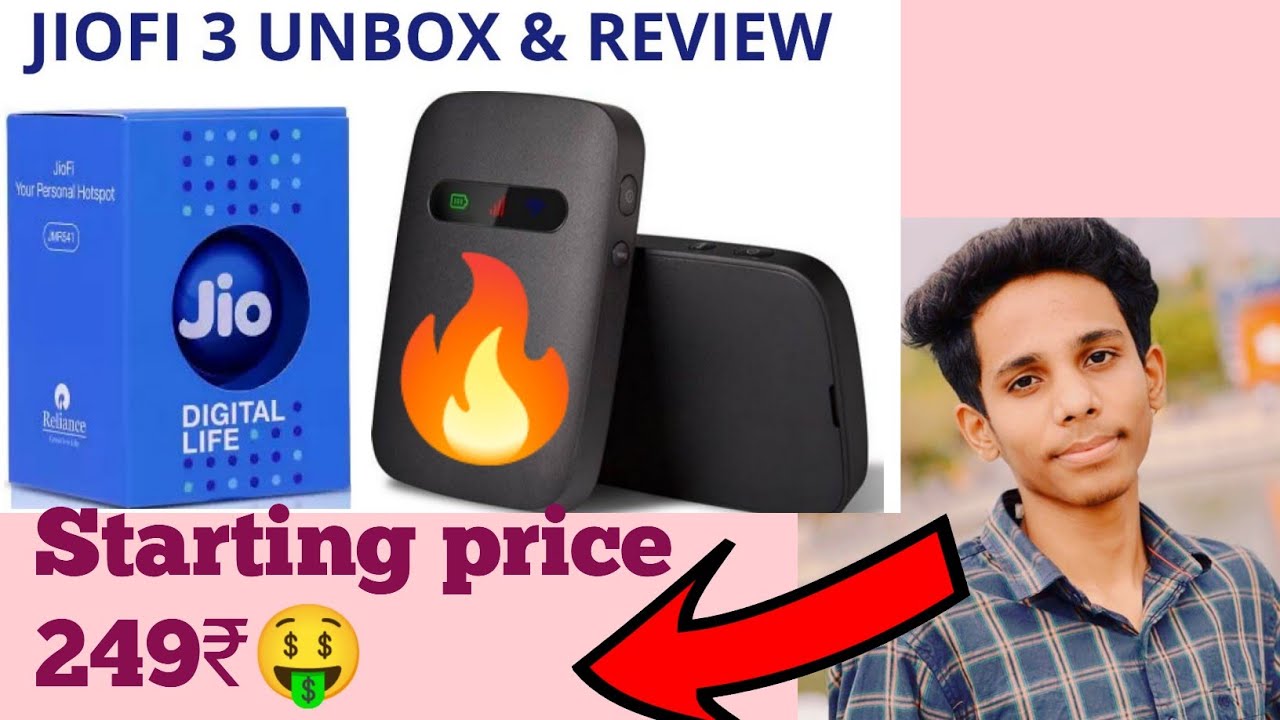 Jio Fi 3 4G WiFi router & hotspot || unboxing || review || speed test 🔥 ...