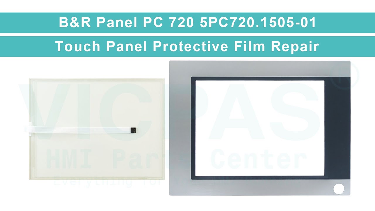 B&R Panel PC 720 Series 5PC720.1505-01 HMI Panel Glass Protective Film ...
