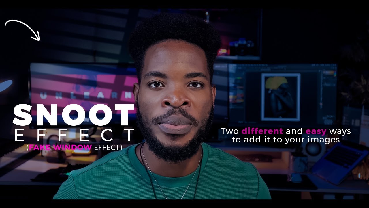 Snoot Effect (Fake Window Effect) in Photoshop (TWI) - YouTube