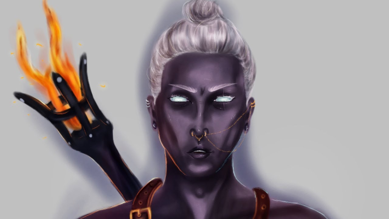 Flames | Krita Speedpaint - YouTube
