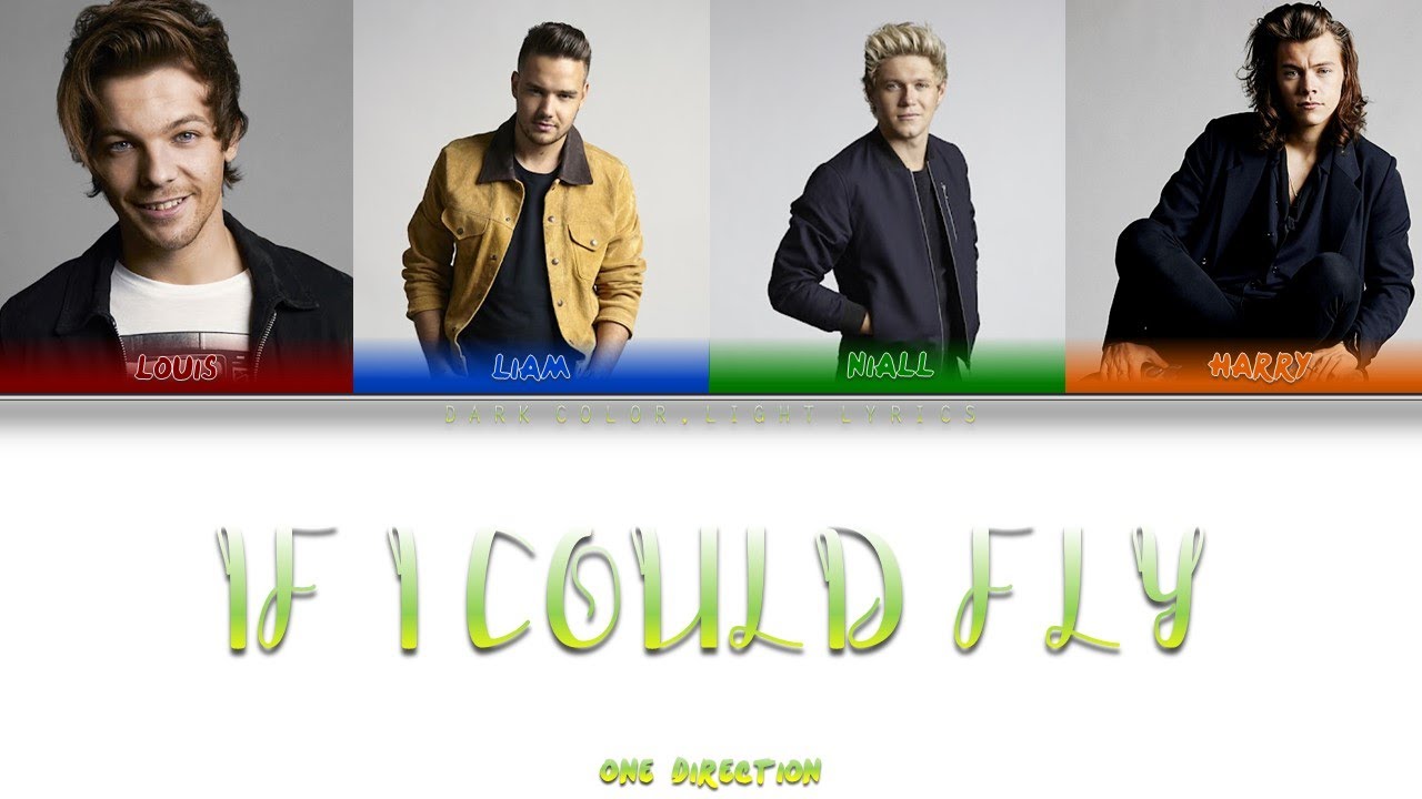 One Direction 'If I Could Fly' Lyrics [Color Coded ENG_ESP] - YouTube