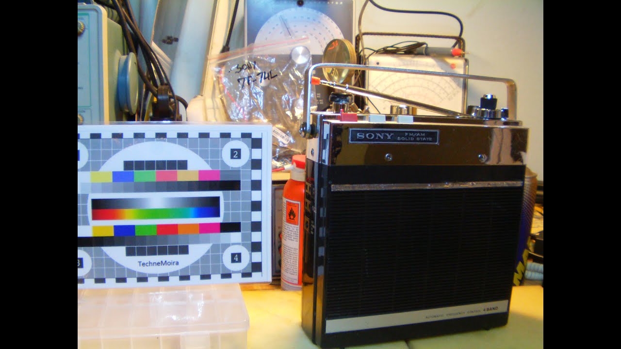 Sony 7F-74L Car Radio Repair Restoration part 1 of 1 - YouTube