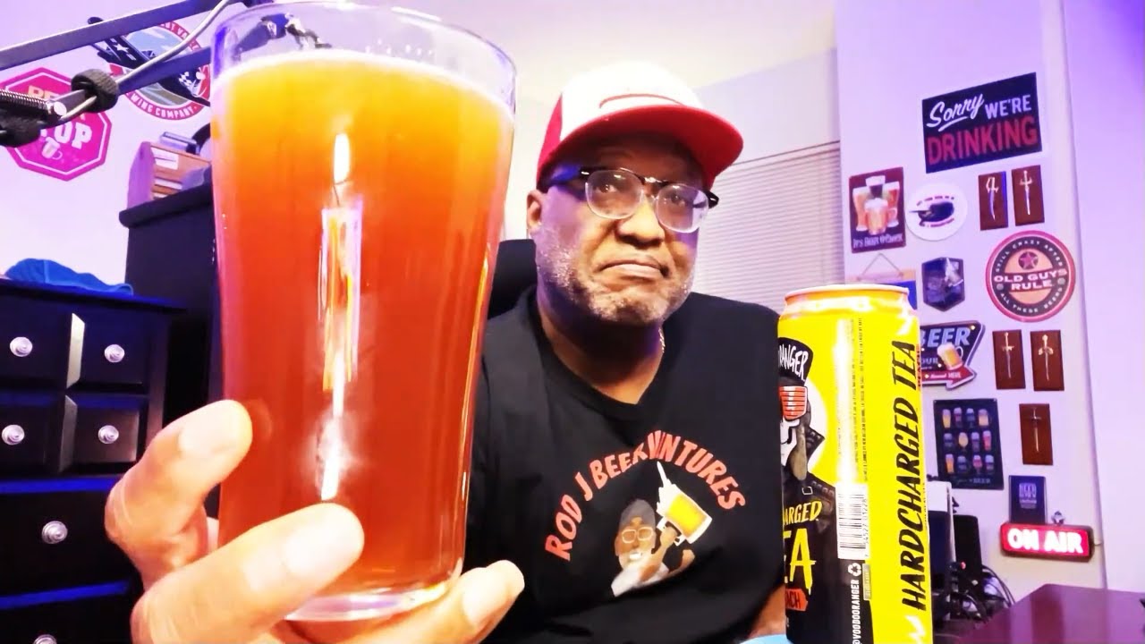 Rod J BeerVentures | New Belgium Voodoo Ranger Hardcharged Tea Peach ...