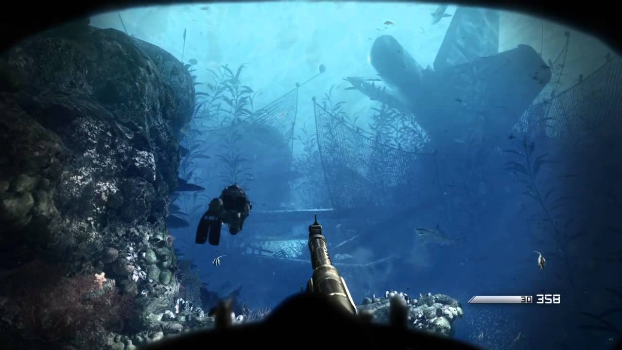 Call of Duty® Ghosts shark - YouTube