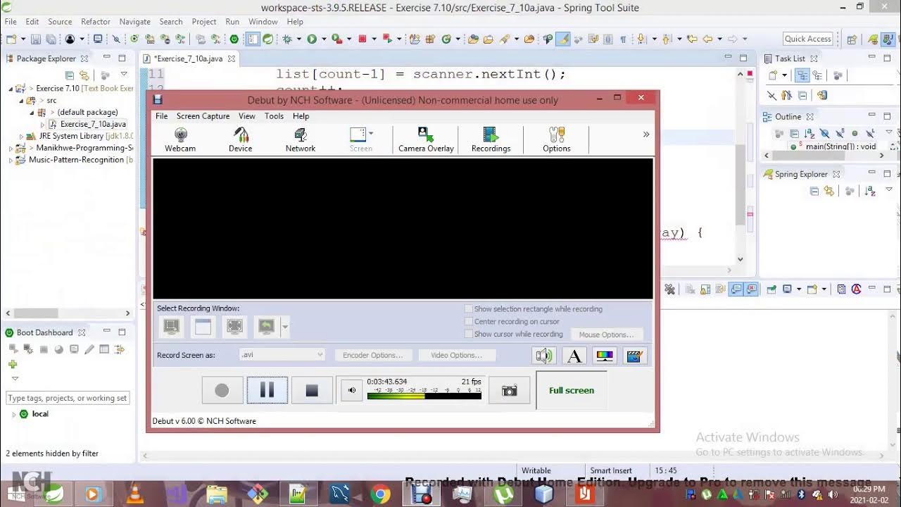 Introduction To Java Programming Exercise 7 10a - YouTube