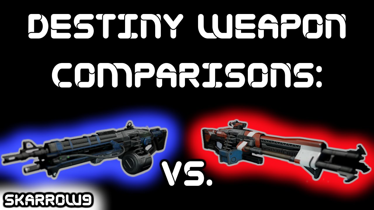 Destiny Weapon Comparisons: Thunderlord vs. Super Good Advice!! - YouTube