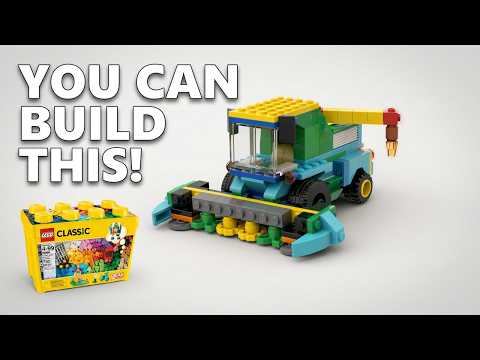 How to Build a LEGO Harvester (10698 MOC)