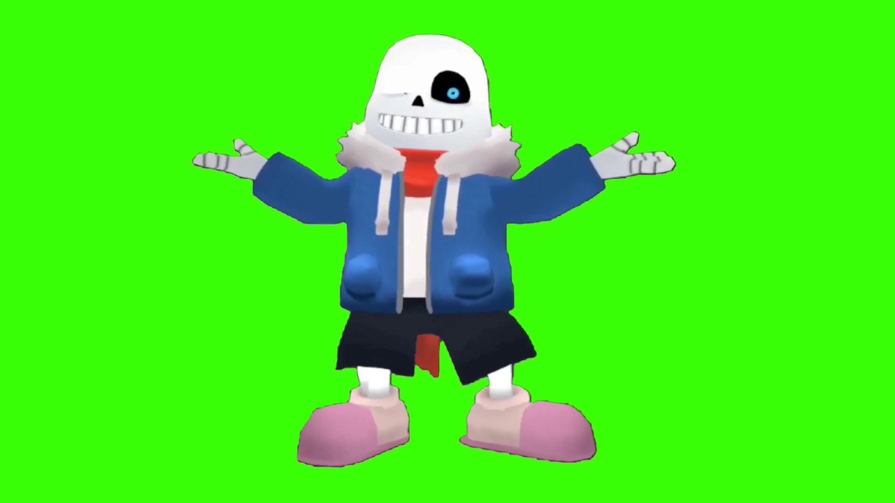 Green Screen Sans / Undertale - YouTube