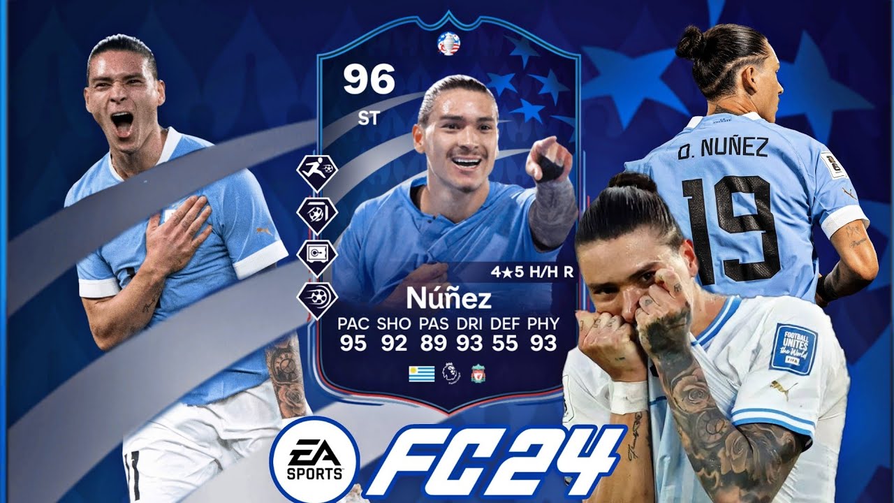 DARWIZZY!😍🇺🇾 - 96 RATED COPA AMERICA MAKE YOUR MARK DARWIN NÚÑEZ PLAYER ...