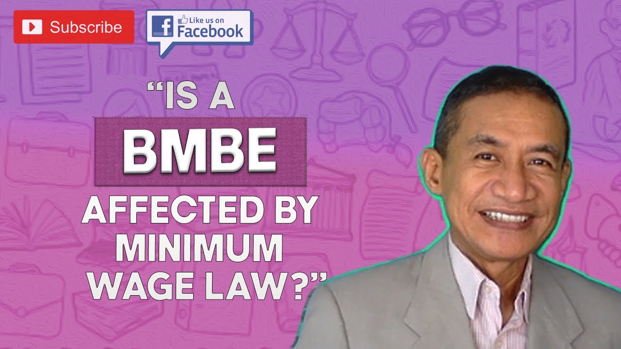 If a business is a Barangay Micro-Business Enterprise (BMBE), is it ...