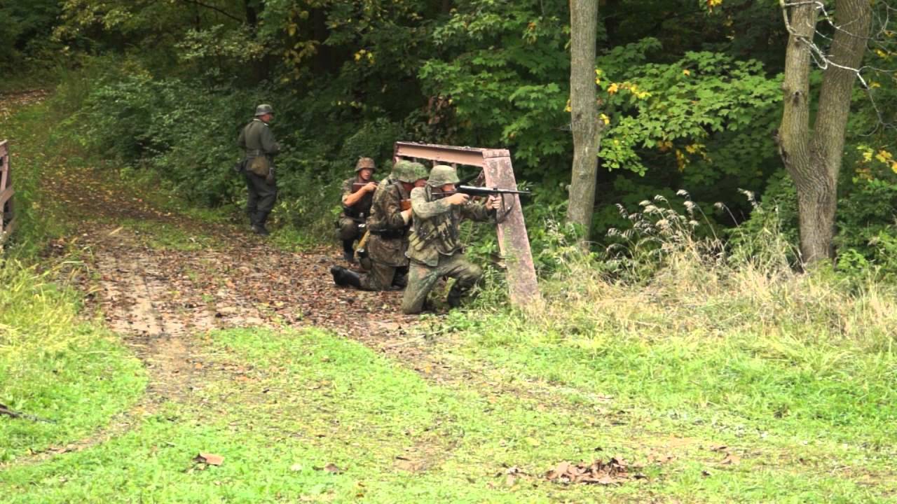 Lyon Farm WW2 Forest Battle - YouTube