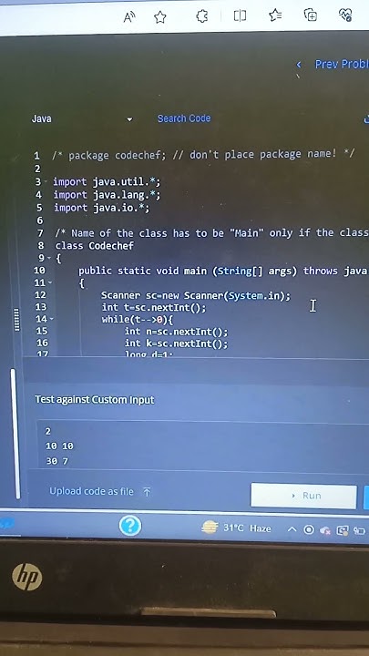 Marbles/ java Codechef solution - YouTube