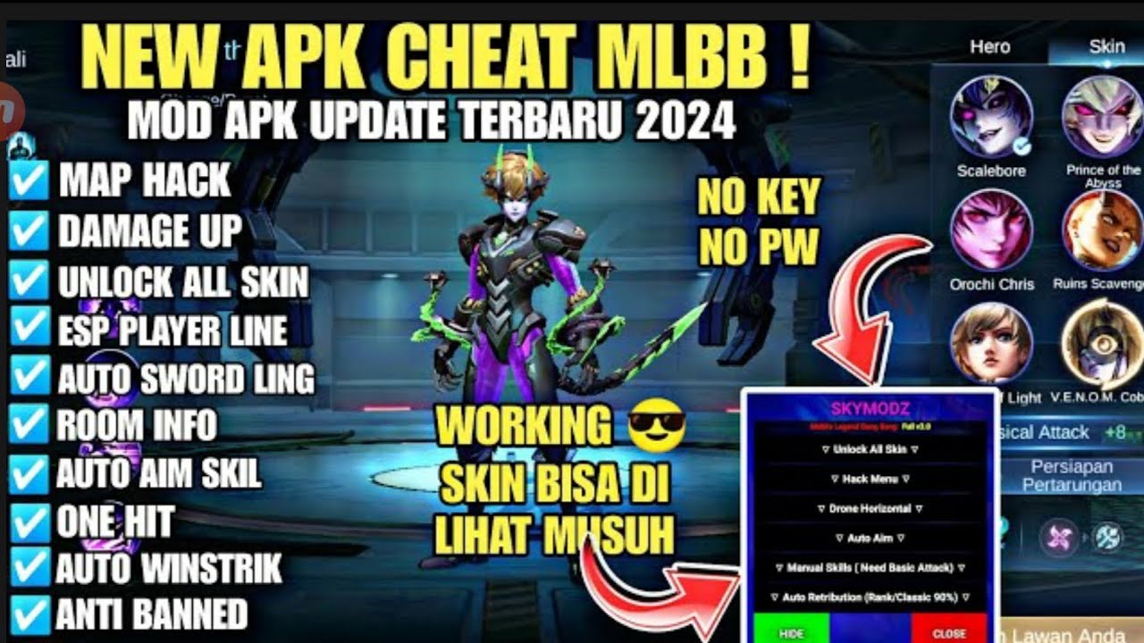 DOWNLOAD MOBILE LEGENDS MOD APK V1.8.80.9553 || #mobilelegends #mlbb # ...