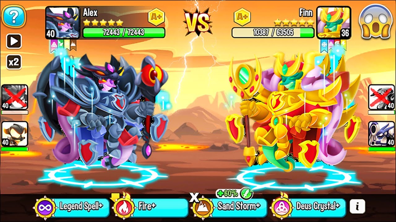 Dragon City: High Gammaguard Dragon | NEW League Battle 400 [MAX LEVEL ...