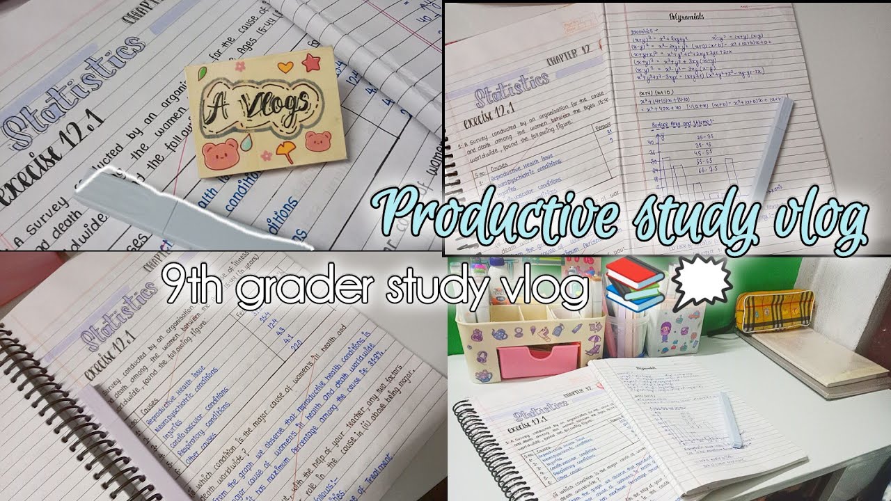 My study routine as 9th grader 👍 💕 how i stay productive 🗯️📚 tips study ...