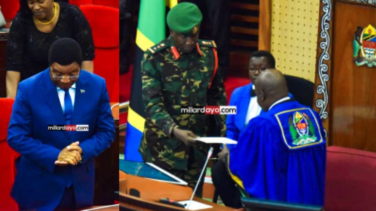 MPAMBE WA MAGUFULI AINGIA BUNGENI KWA MBWEMBWE, WABUNGE WAMSHANGILIA ...