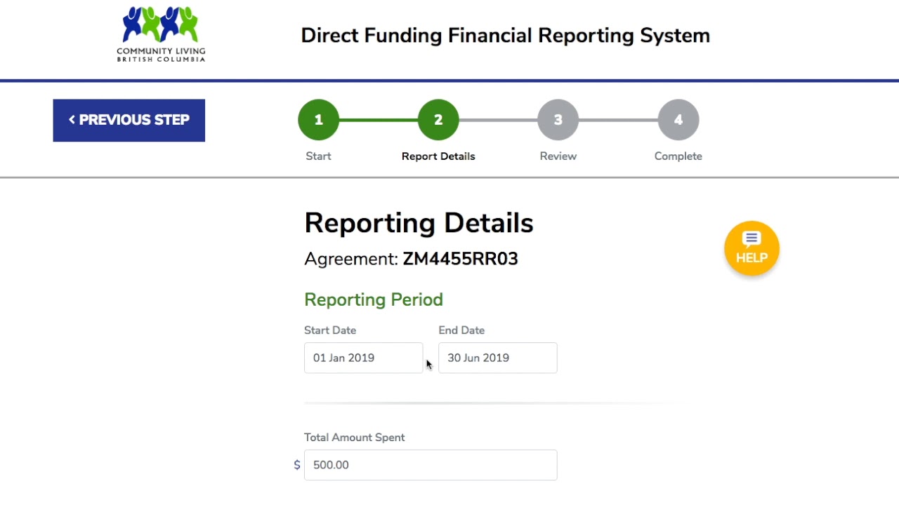Individualized Funding Online Reporting System: Simplified Agreements ...