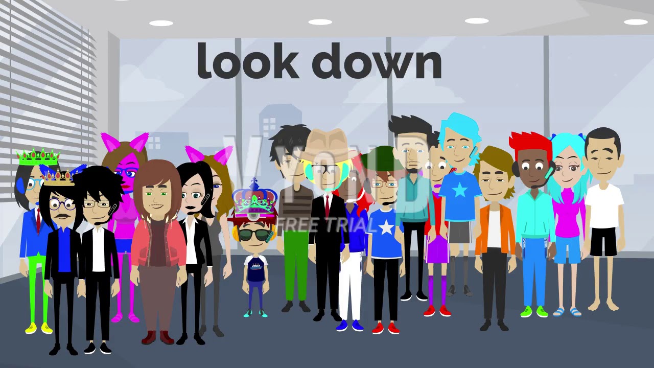 all the expressions on vyond - YouTube