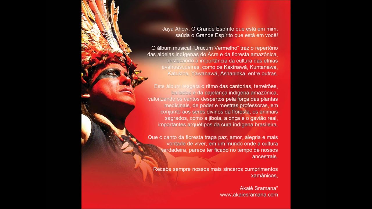 Canção Xamânica: 06 Canaron Shambô - Akaiê Sramana - YouTube