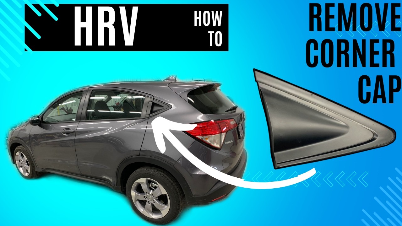 Honda HRV -- How To Remove Corner Cap Molding on Quarter panel by Rear ...