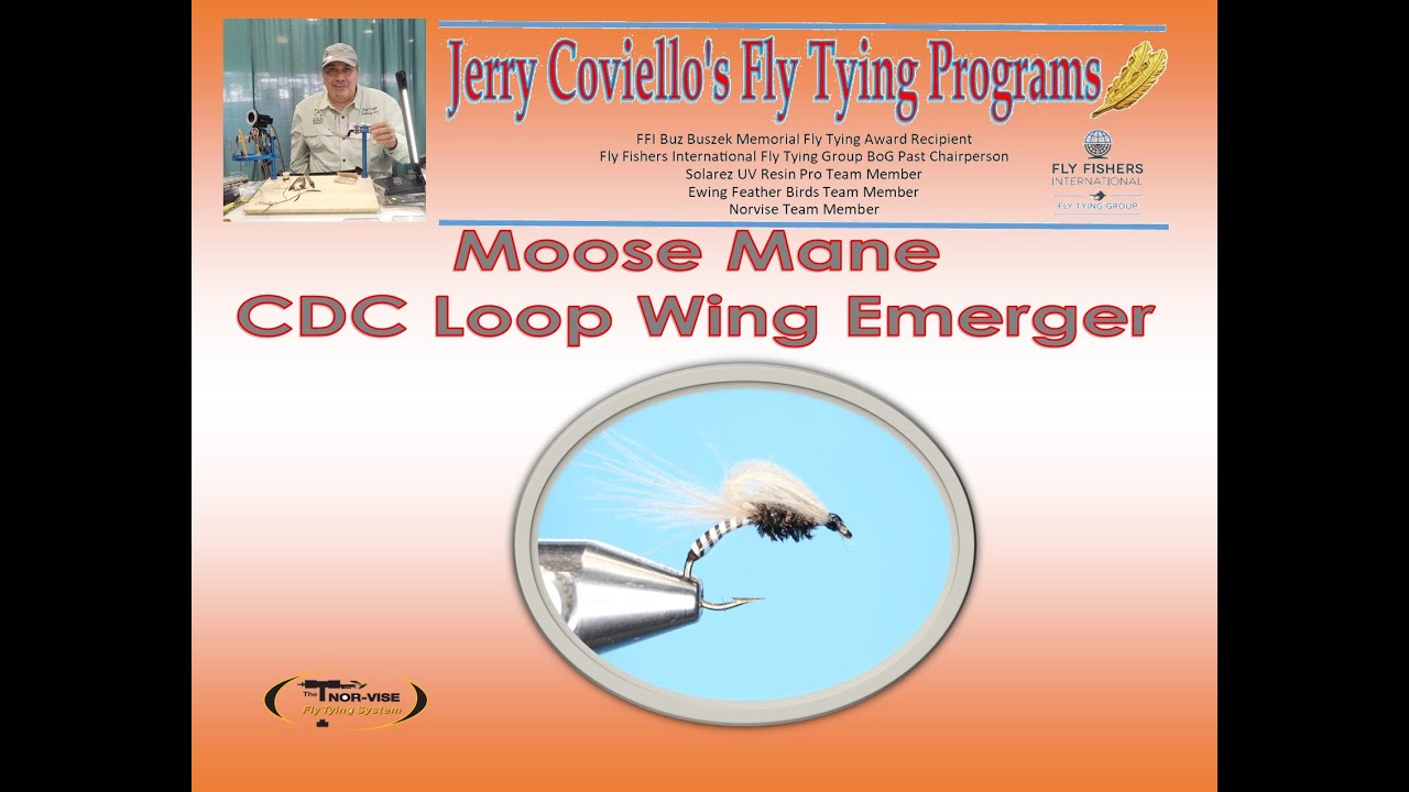 Moose Mane CDC Loop Wing Emerger - YouTube