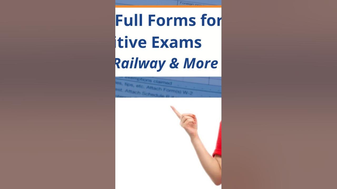 Important Full forms | All full forms | Acronyms | Abbreviations | SSC ...