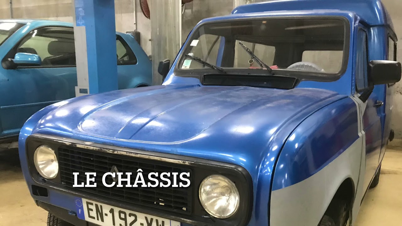 Restauration châssis d’une 4L F6 🚙🚀 - YouTube