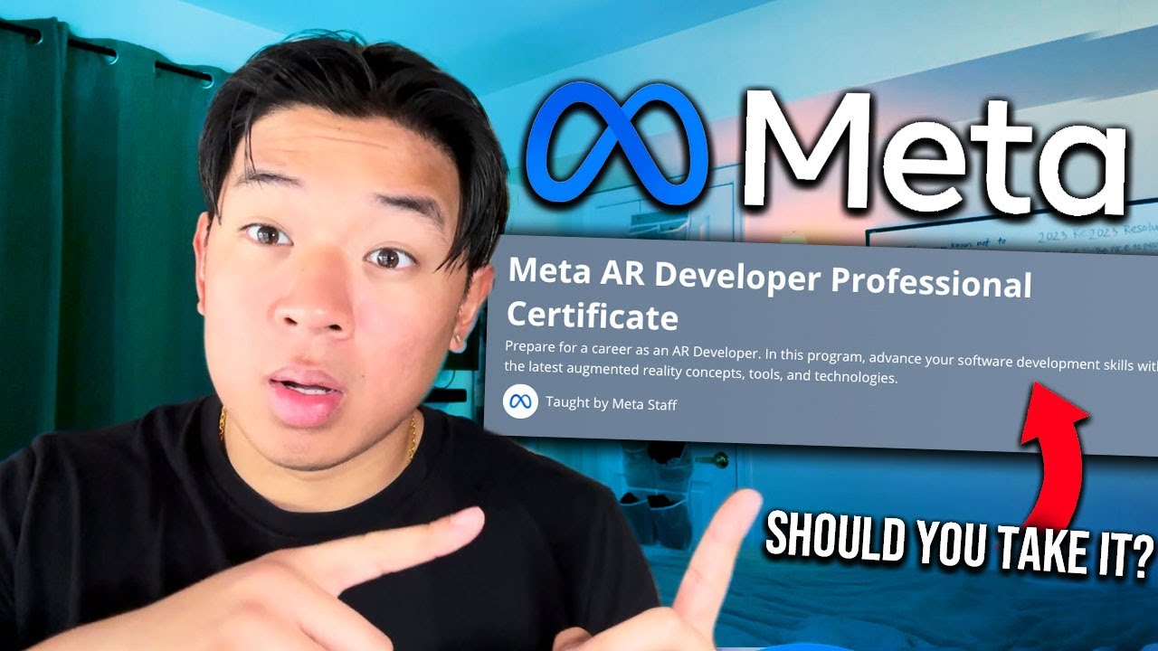 Meta AR Developer Professional Certification | SHOULD YOU TAKE IT? + GIVEAWAY - YouTube