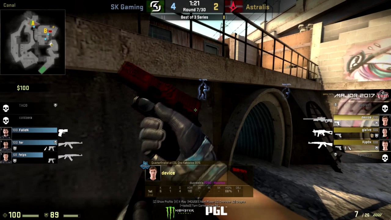 CS:GO POV Demo Astralis Device (27/11) vs SK (de_overpass) - YouTube