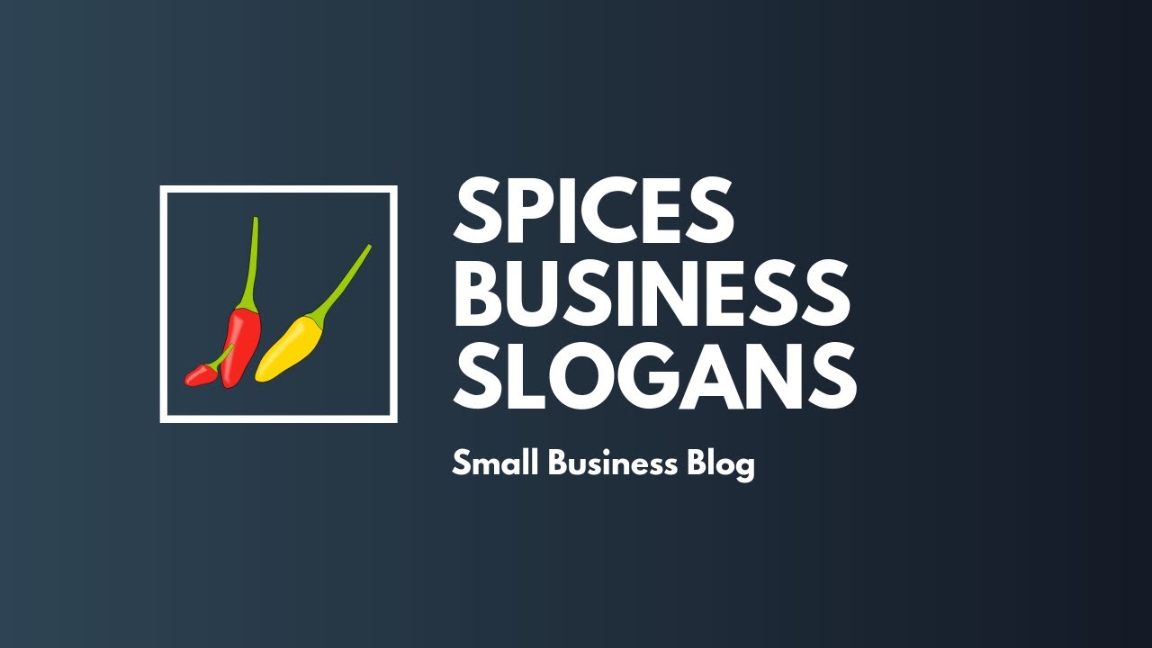 189 Catchy Spices Business Slogans Taglines 189 Catchy Spices Business Slogans Taglines