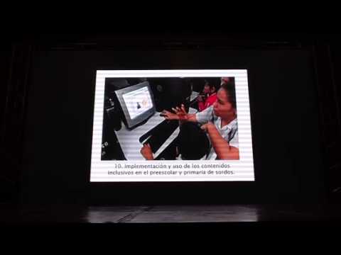 Ponencia inclusión sordos con tic - YouTube