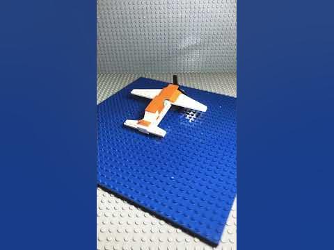 Мини самолёт из Лего - YouTube