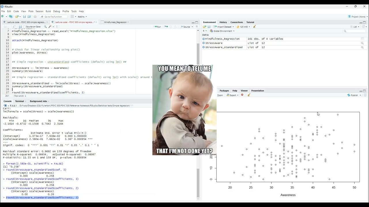 Lecture - Simple Regression, Part 2 - YouTube