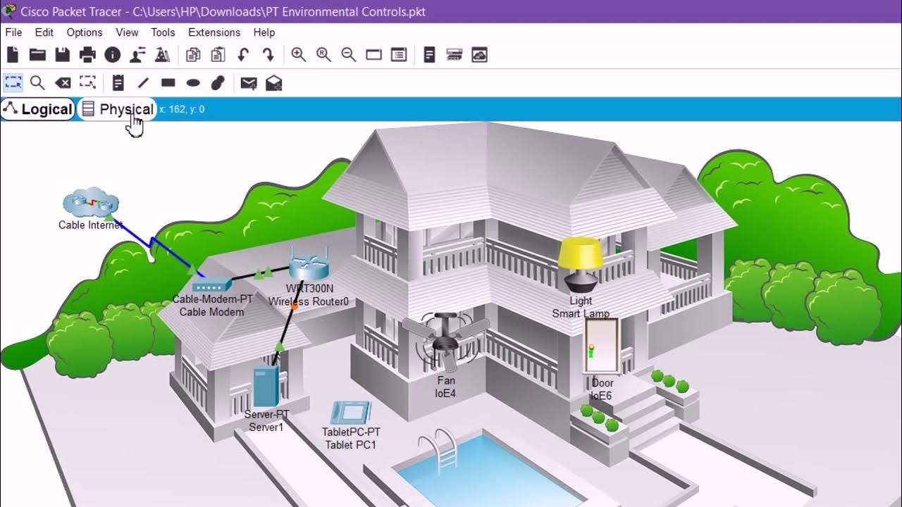 Cisco Packet Tracer ตอนที่ 11 Modify and Monitor Environmental Controls ...