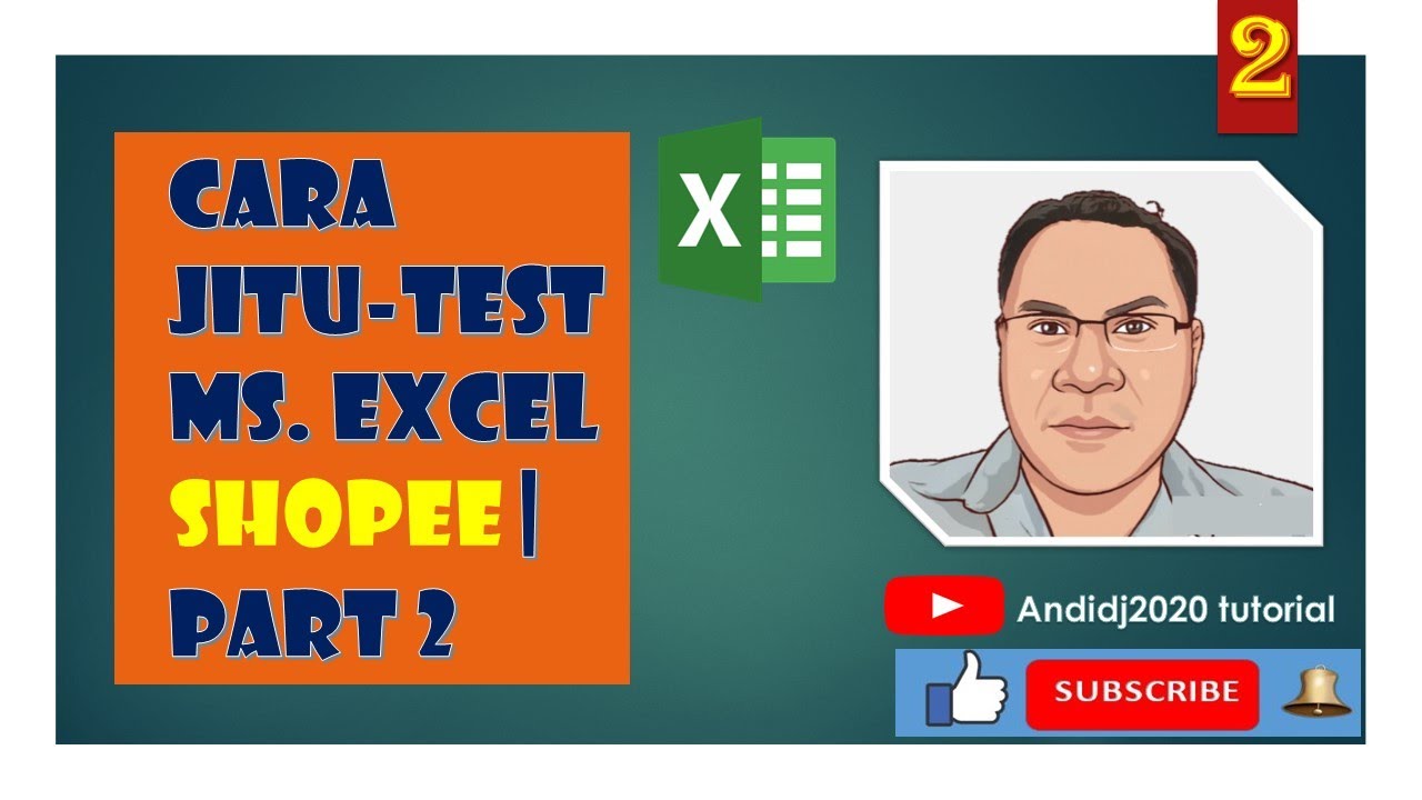 Cara Jitu-Test MS.Excel SHOPEE Part 2 - YouTube