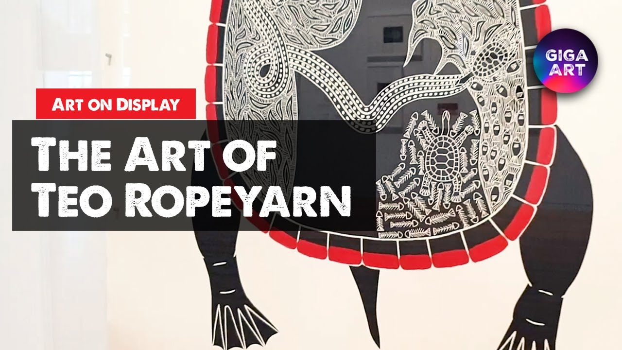 The Art of Teho Ropeyarn //Aboriginal Art - YouTube