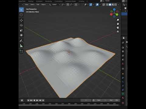 Use Shrinkwrap in blender [ BLENDER TUTORIAL ] #shorts - YouTube